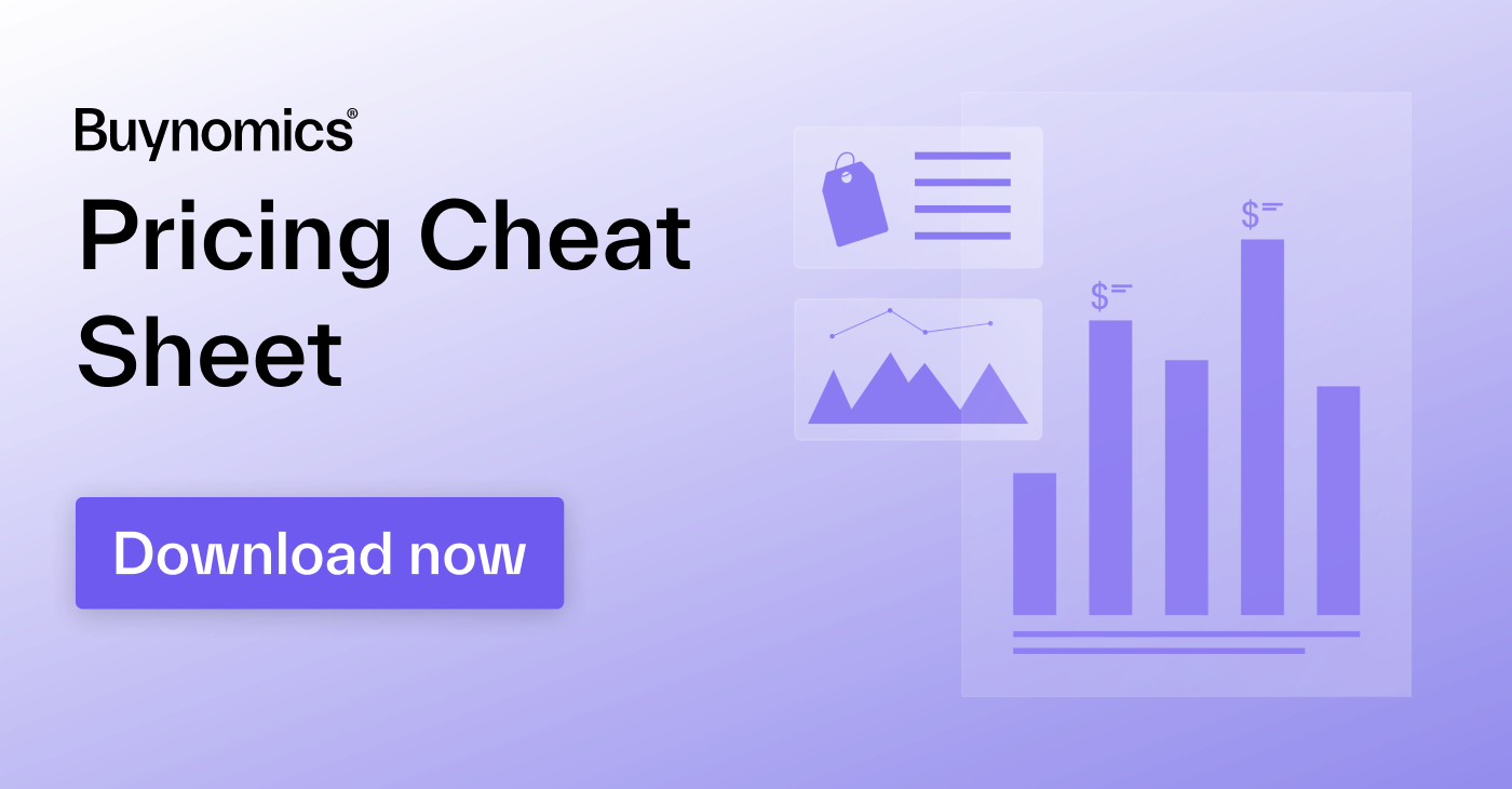 Buynomics Pricing Cheat Sheet 2170